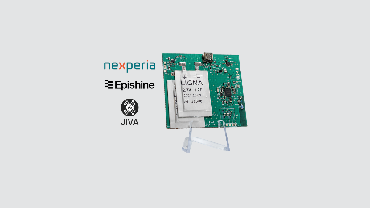 Sustainable Power Unit with Nexperia, Epishine and Jiva - Ligna Energy